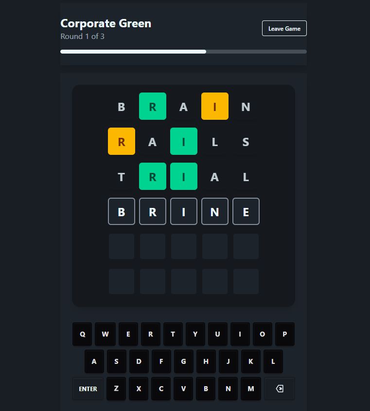 Wordle VS - A Multiplayer Wordle Experience