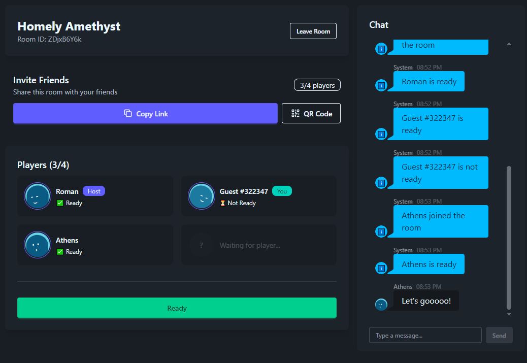 Wordle VS - A Multiplayer Wordle Experience
